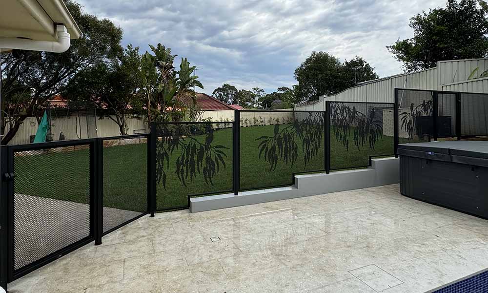 Emania Fencing's pool fencing project entered in 2025 Awards - Fencing ...
